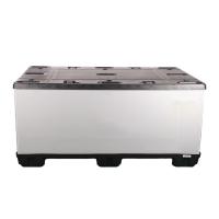 China Plastic Clear Foldable Boxes Corrugated PP Sheet Coaming Folding Plastic Boxes for sale