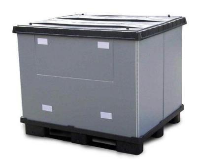 China Waterproof Folding Plastic Boxes Washable Recyclable Folding Storage Containers for sale