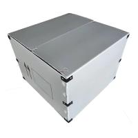 China Transportation Plastic Corrugated Box Moving Container Waterproof Plastic Storage Crates OEM for sale