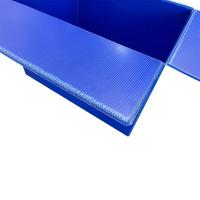 China PP Reusable Corrugated Plastic Boxes Good Bearing Plastic Cardboard Boxes for sale