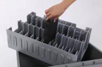 China Plastic Dividers Box PP Corrugated Sheet Fluted Polypropylene Board Partition for sale