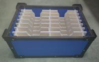 China Plastic Turnover Box PP Corrugated Sheet Hollow Board Moving Container for sale