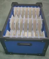 China Plastic Turnover Box PP Corrugated Sheet Hollow Board Moving Container for sale