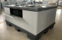 China Moving Sleeve Plastic Pallet Box PP Honeycomb Plastic Turnover Box for sale