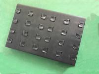 China Polypropylene Black Plastic Dividers Box PP Plastic Compartment Storage Box for sale