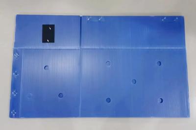 China Plastic Turnover Box PP Hollow Sheet  Corrugated Board Velcro Caron for sale