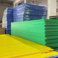 China PP Hollow Panel Plastic Corrugated Sheet Customized Any Size Box for sale