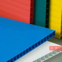 China Customized Waterproof Polypropylene PP Corrugated Plastic Hollow Sheet for sale