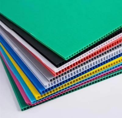 China PP hol waterdicht plaat Plastic gegolfde plaat Coroplast plaat Te koop