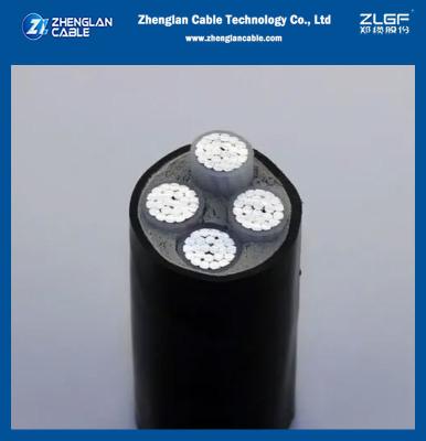 China 1kv Unarmored Low Smoke Zero Halogen Power Cable IEC60502-1 3x95+1x50mm2 for sale