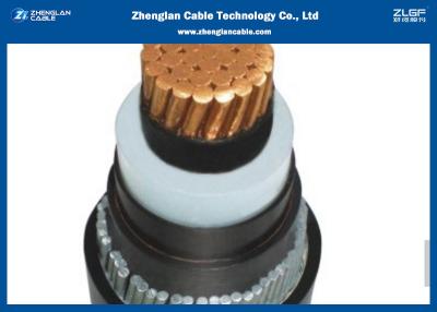 China 18/30KV Underground Medium Voltage Power Cables Single / Three Cores Highly Durable for sale