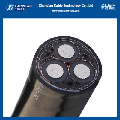 China 12/20kv 500mm2 3core Power Cable Xlpe Insulated MV Underground Use for sale