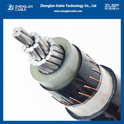 China 18/30KV Single Core Aluminum Power Cable Unarmored NA2X(S)2Y for sale