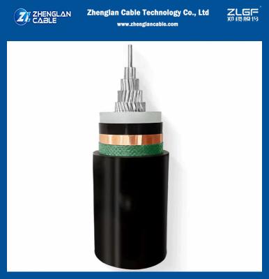 China Fire Resistant Intermediate Voltage Cords With CTS/CWS Metal Screen XLPE Insulated PVC Sheath Power Cable for sale