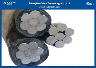 China ASTM B-230 Duplex Acsr Cable 600V Secondary Type With Steel Wire Aluminum Strand for sale