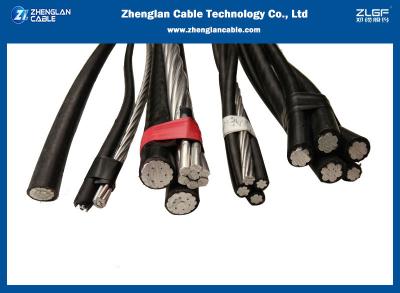 China 1.1KV Low Voltage XLPE Overhead Insulated Cable With Supporting Core System for sale