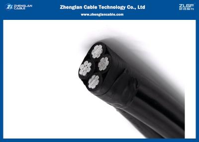 China IEC60502-1 Aerial Bundled Cable Supported CAAI Cable for sale