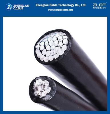 China Aluminum AAC PVC Covered Overhead Insulated Cable DIN 48201 for sale