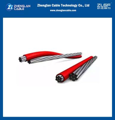 China 0.6/1KV Twisted Cables 2x16mm2 Overhead ABC Aerial Bundled Cable Electrical Wire for sale