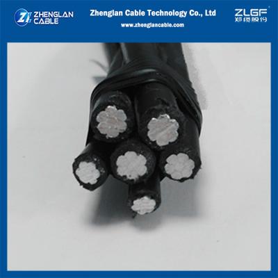 China 1KV XLPE Insulated  LV Aerial budled cable with supporting system SANS 1418 for sale