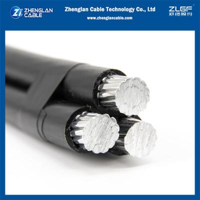 China Overhead Insulated Cable Triplex Cable 1kv 2x25+25mm2 for sale