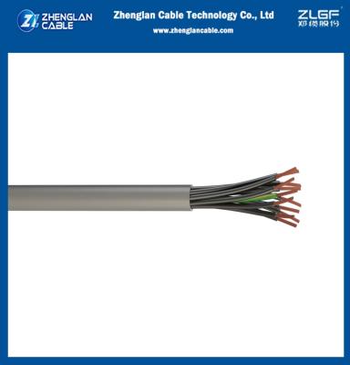 China Control Cable 10X4mm2 600/1kv Flexible Copper Conductor PVC Insulated And Sheath Cable Unshield for sale
