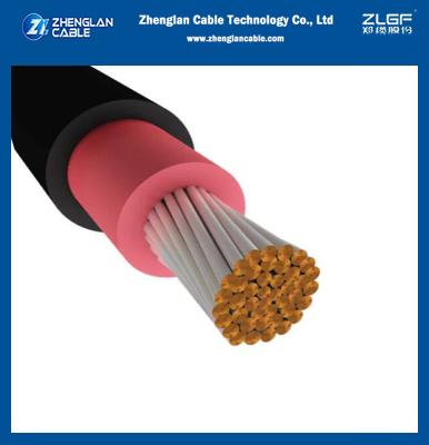 China 10mm2 Solar Panel Pv Cable Red Black EN50332-1 for sale