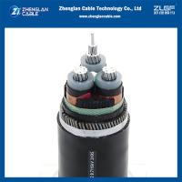 Quality 6.35/11KV 3x120mm2 AL/SC/XLPE/SC/CTS/PVC/SWA/PVC MV power cable underground for sale