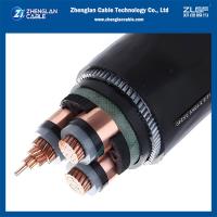Quality 6.35/11KV 3x50mm2 CU/SC/XLPE/SC/CTS/PVC/SWA/PVC MV copper cable armored type for sale