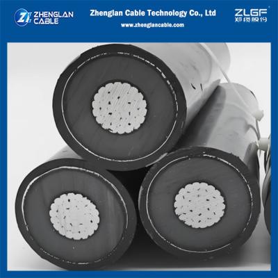 China 12/20KV 3x1x150mm2 Medium Voltage (HTA) Twisted Aluminum Cable NFC 33-226 Underground use for sale