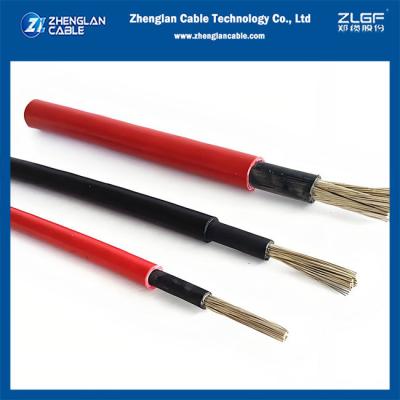 China Single core Solar PV Cable TUV Approved 1.5kV DC Copper Solar Panel Wire - Photovoltaic Cable for Solar Power Systems for sale