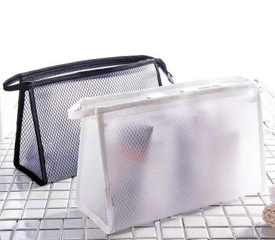 Cina Borsa cosmetica trasparente delle donne con il materiale del PVC OPP di EVA della chiusura lampo in vendita