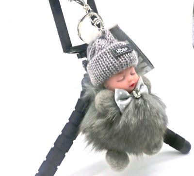 Cina Dimensione Catena chiave del bambino della bambola sveglia 10cm 15cm del residuo di stoffa per la borsa di vestiti in vendita