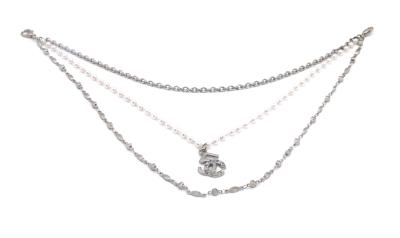 Cina Collana della perla di Faux di modo, collana dell'oro del pendente per il ODM dell'OEM della ragazza in vendita