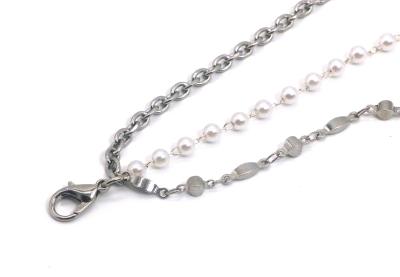 Cina Collana della perla di Faux di modo, collana dell'oro del pendente per il ODM dell'OEM della ragazza in vendita