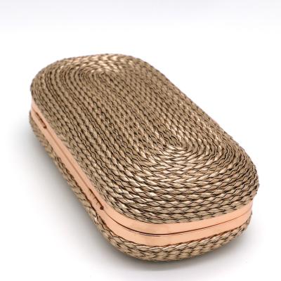 Cina Pochette anche materiale di cuoio Rose Gold Color 20cm×10.5cm in vendita