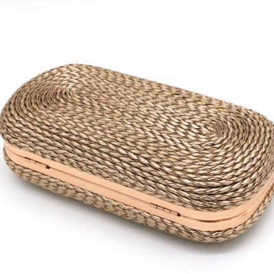 Cina Pochette anche materiale di cuoio Rose Gold Color 20cm×10.5cm in vendita