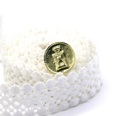 Cina OEM di dimensione di Diamond Cufflinks For Shirt 1.7cm degli uomini dell'oro solido 3D in vendita