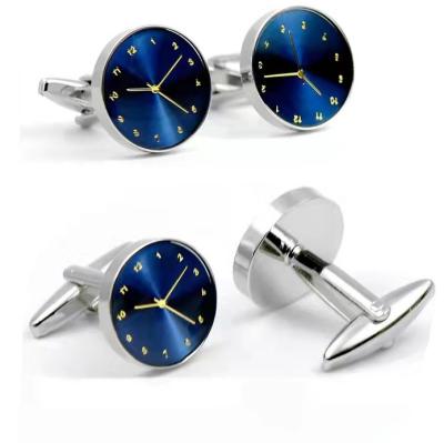 Cina Diamond Cufflinks degli uomini materiali della lega, incastonante il bottone del polsino della camicia in vendita