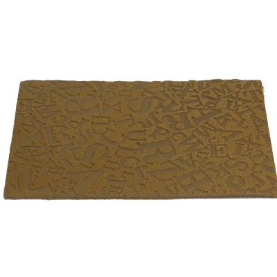 Cina Toppe di cuoio urgenti calde per l'OEM di Logo Pattern della lettera dei vestiti in vendita