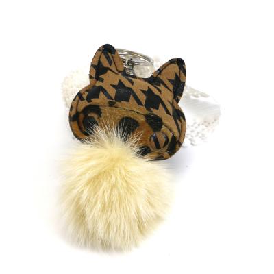 Cina Dimensione di cucito a catena chiave di Cat Head With Cotton 15cm della bambola del PVC per abbigliamento in vendita