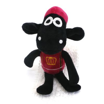China Embroidery Pattern Hippo Key Chain , 3D cute plush keychain For Key for sale