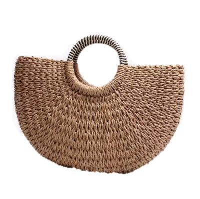 Cina La spiaggia lavora all'uncinetto la dimensione di Marrone Shell Decor 32cm×18cm×5cm della borsa in vendita