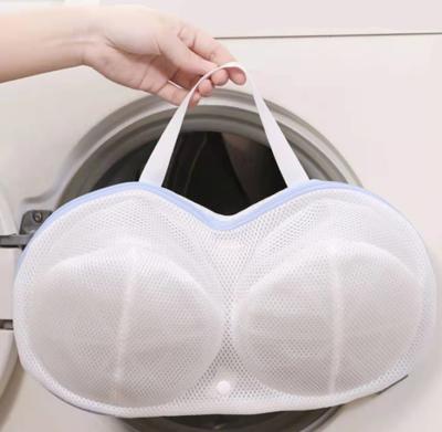 Cina Underwear Mesh Laundry Bag Double Layer With Soft Support 39cm×20cm OEM in vendita