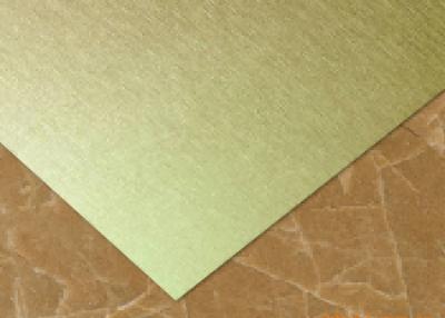 Cina bene durevole di alluminio di rivestimento della spazzola NO.4 del piatto d'acciaio 5052 di 1500x3000mm in vendita