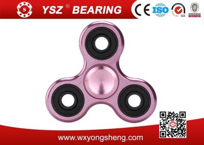 Cina Giocattolo dorato di irrequietezza del filatore della mano stampata 3D di Rosa con cuscinetto ceramico ibrido in vendita
