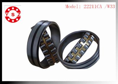 Cina 22211Brass servizio cilindrico dell'OEM dell'acciaio al cromo dei cuscinetti a rulli della gabbia W33 in vendita