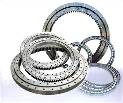 China Single Row Slewing Ring Bearings Four Point Contact Ball For Port Machinery for sale