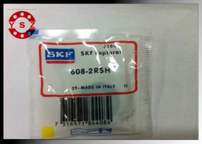 Cina I cuscinetti a sfera profondi miniatura sigillati della scanalatura immagazzinano il cuscinetto a sfera 608-2RSH di SKF in vendita