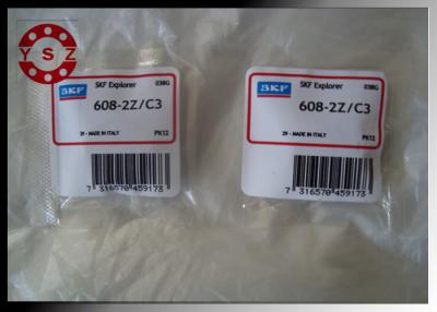 Cina I piccoli cuscinetti a sfera profondi coperti della scanalatura immagazzinano 608-2Z con spazio C3 in vendita